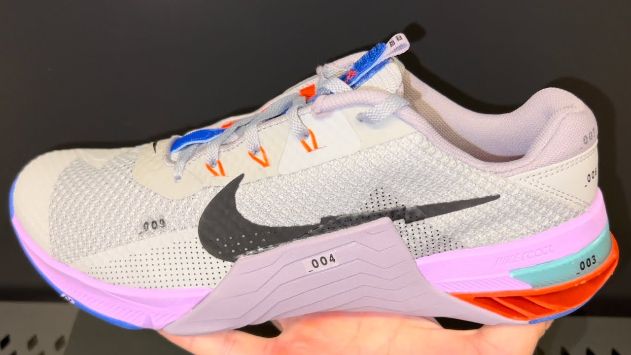 Nike Metcon 7 Light Smoke Grey Violet Training Shoes - YouTube