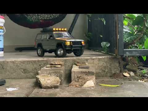 Unboxing & Test Drive RC MN78 Cherokee - YouTube