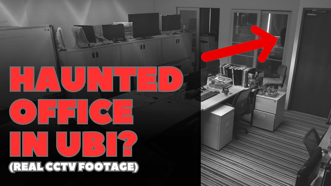 Haunted Office in UBI? (Real CCTV Footage) - YouTube