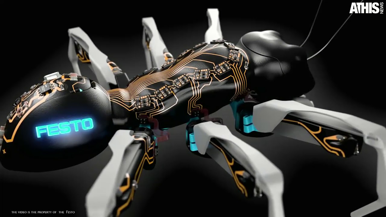Festo BionicANTs - YouTube