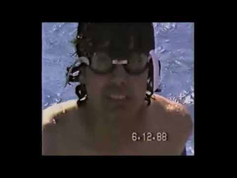 Family life in the 80's At the swimming pool June 1988 - YouTube