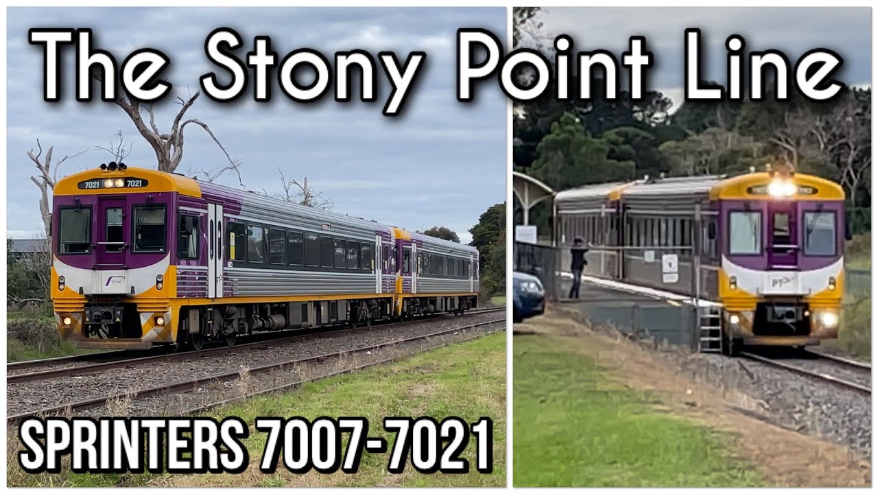 The Stony Point Line | Sprinters 7007-7021 | Sunday 29th May 2022 ...
