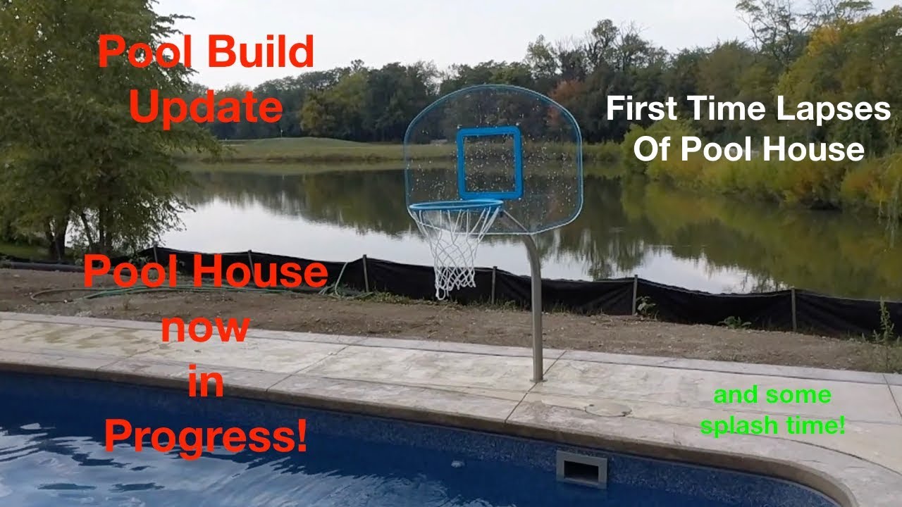 Pool House Build Time Lapse with description of the build and play time ...