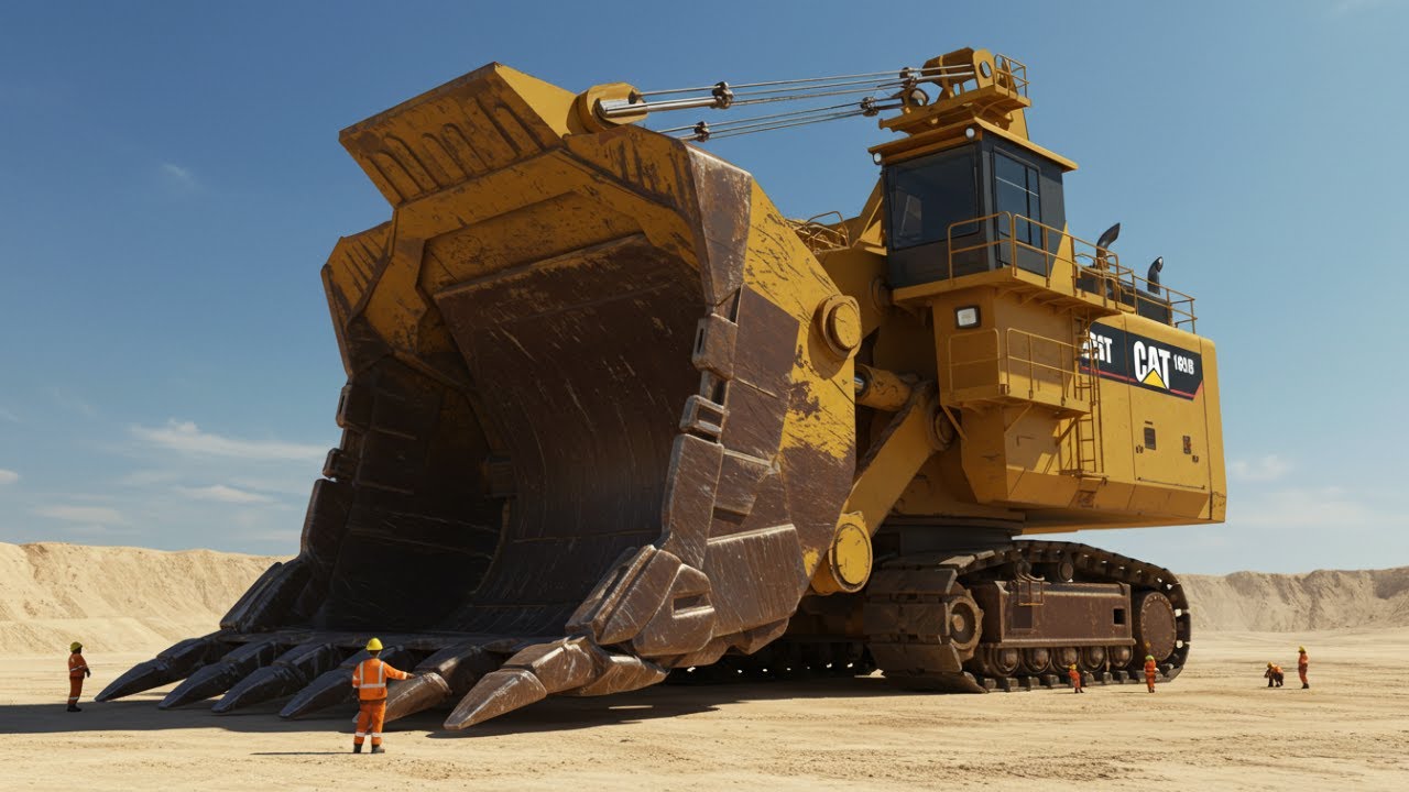 Operators Look Like Ants! Meet Mining Giant CAT 💥 This GIANT MACHINE is ...