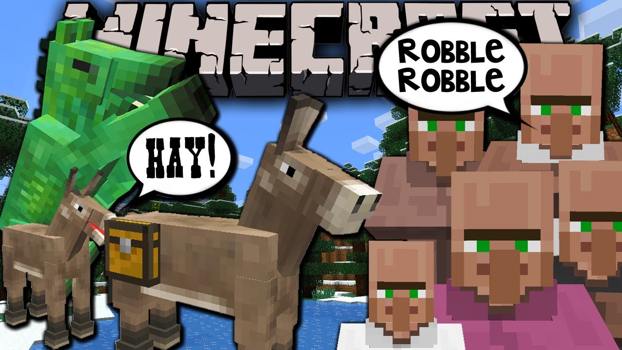 Minecraft 1.6 Snapshot: New Sounds! Horse, Undead, Villager, Donkey ...
