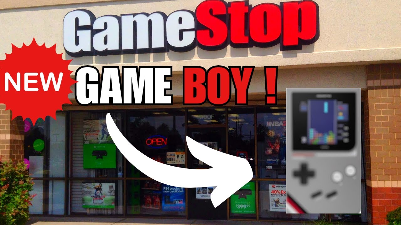 GAME STOP EXCLUSIVE GAMEBOY?! - YouTube