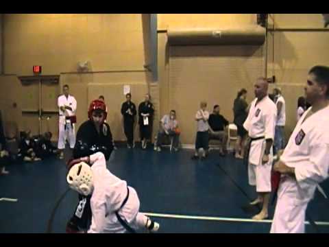 Conor Cannon USKA Mandeville Sparing Match 2nd - YouTube