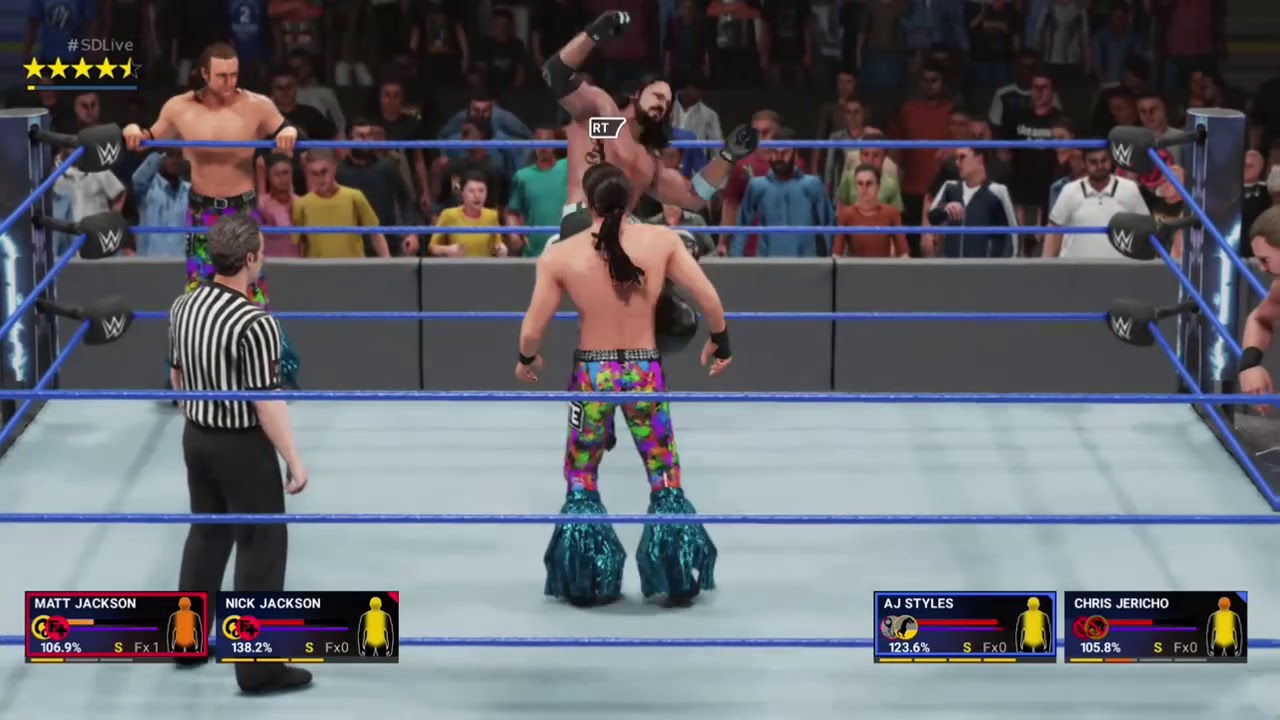 JMWE Friday Night SmackDown! Live: The Young Bucks vs. Y2AJ (#1 ...