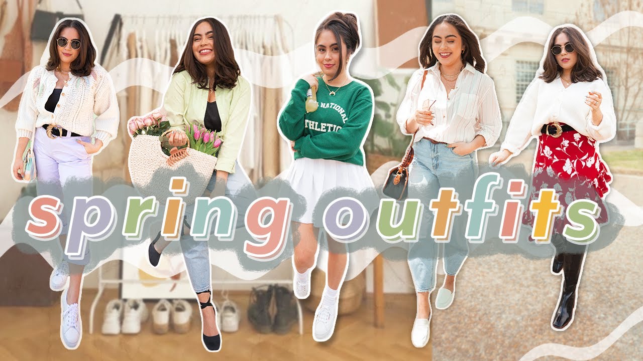 20 CASUAL SPRING OUTFIT IDEAS (styling thrifted pieces + trends ...