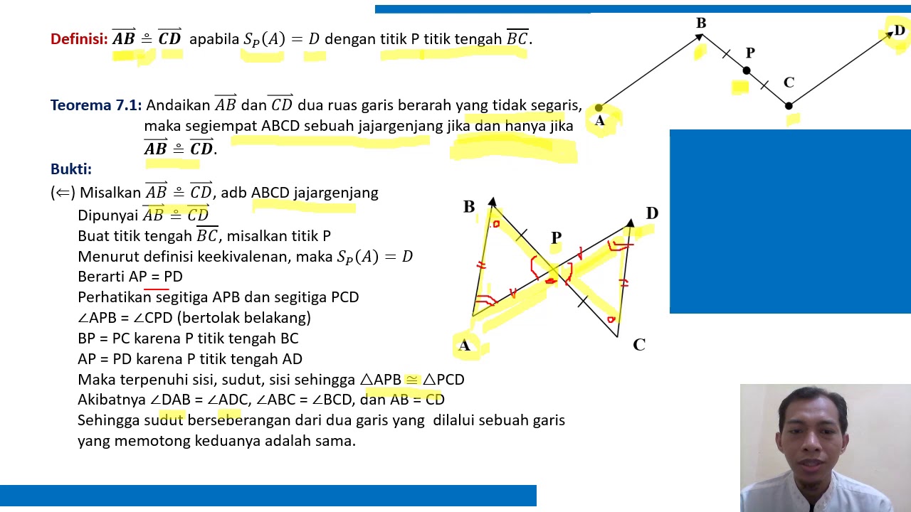 Geometri Transformasi | Ruas Garis Berarah (Part 2) Dua Ruas Garis ...