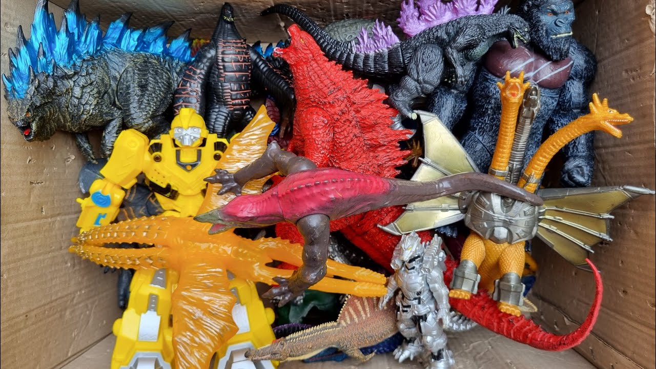 Godzilla vs Kong Toy/Godzilla Action Figure/Unboxing Godzilla Toy ...