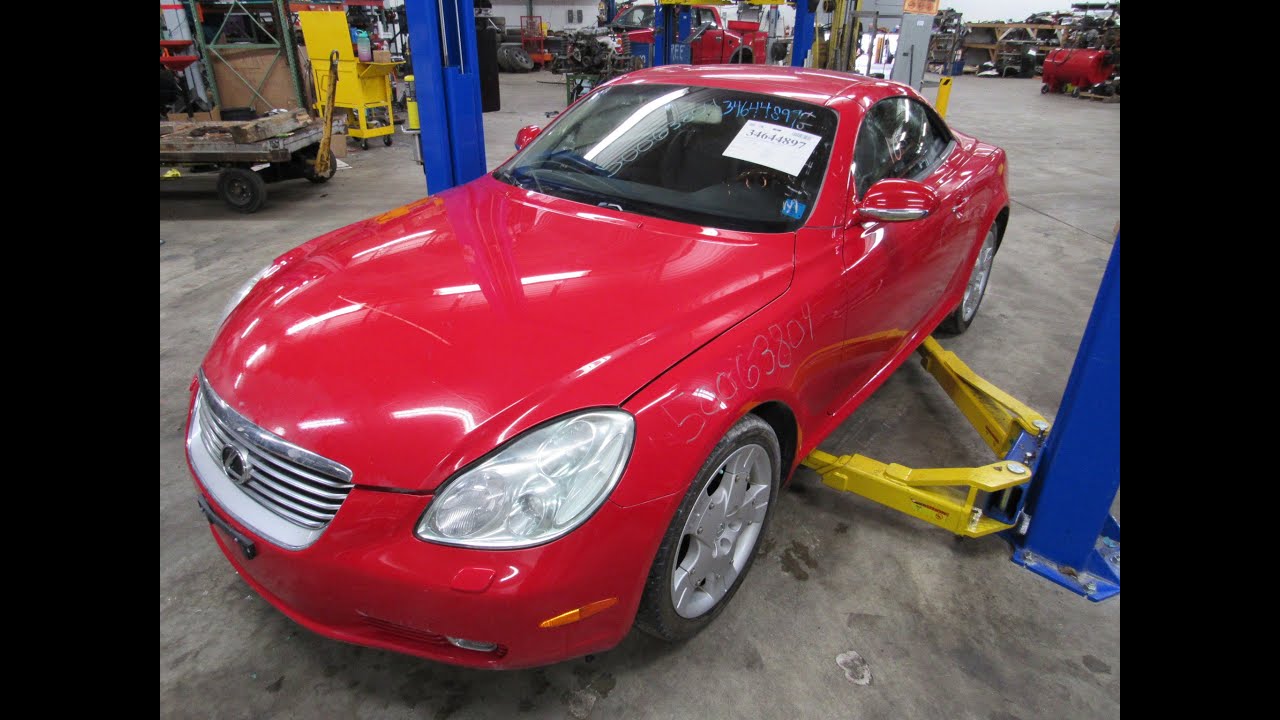 2005 Lexus SC430 70k #50063804 Start & Run Video - YouTube