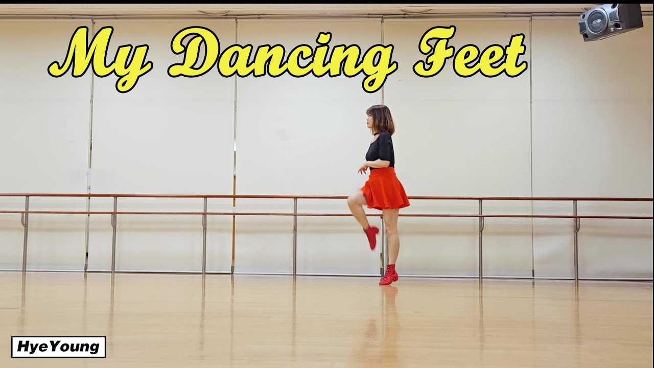 My Dancing Feet Line Dance Intermediate - YouTube