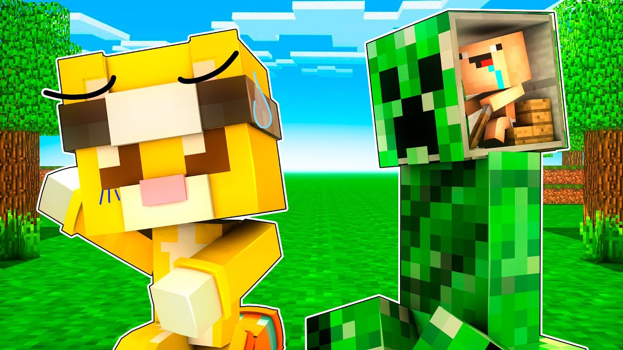 Trolleé a Mi Amigo CONTROLANDO a un CREEPER 😂😂 BEBE NOOB TROLLEA a ...