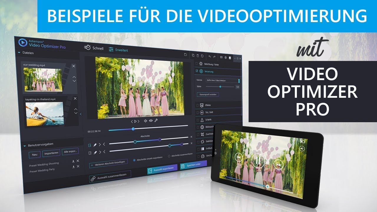 Endlich da! Ashampoo Video Optimizer Pro – das einfachste Programm um deine Videos zu bearbeiten ...