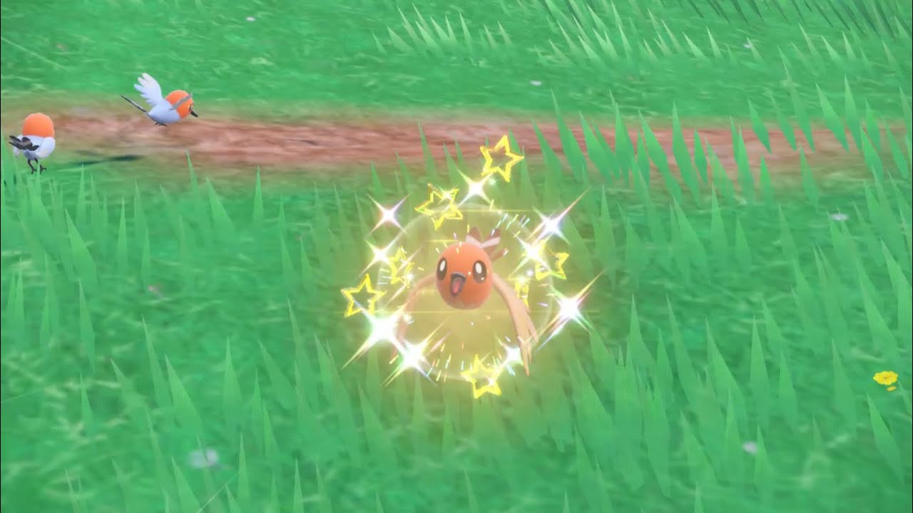 Pokémon Scarlet and Violet Shiny Fletchling - YouTube