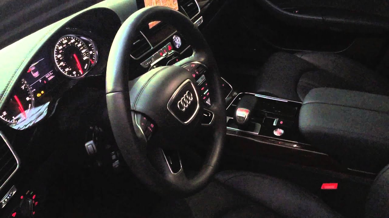 2012 Audi A8 L Quattro Interior - YouTube