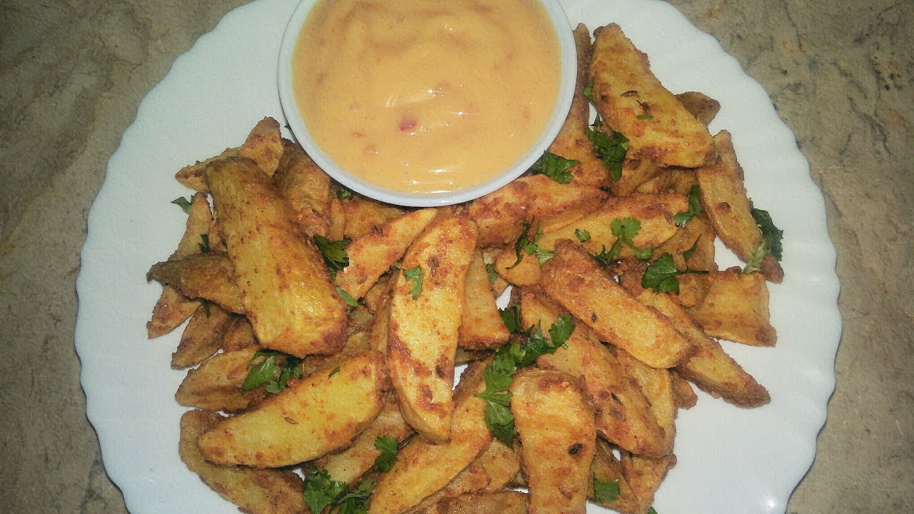 How To Make CRISPY Potato Wedges Easy | Potato Wedges Recipe - YouTube