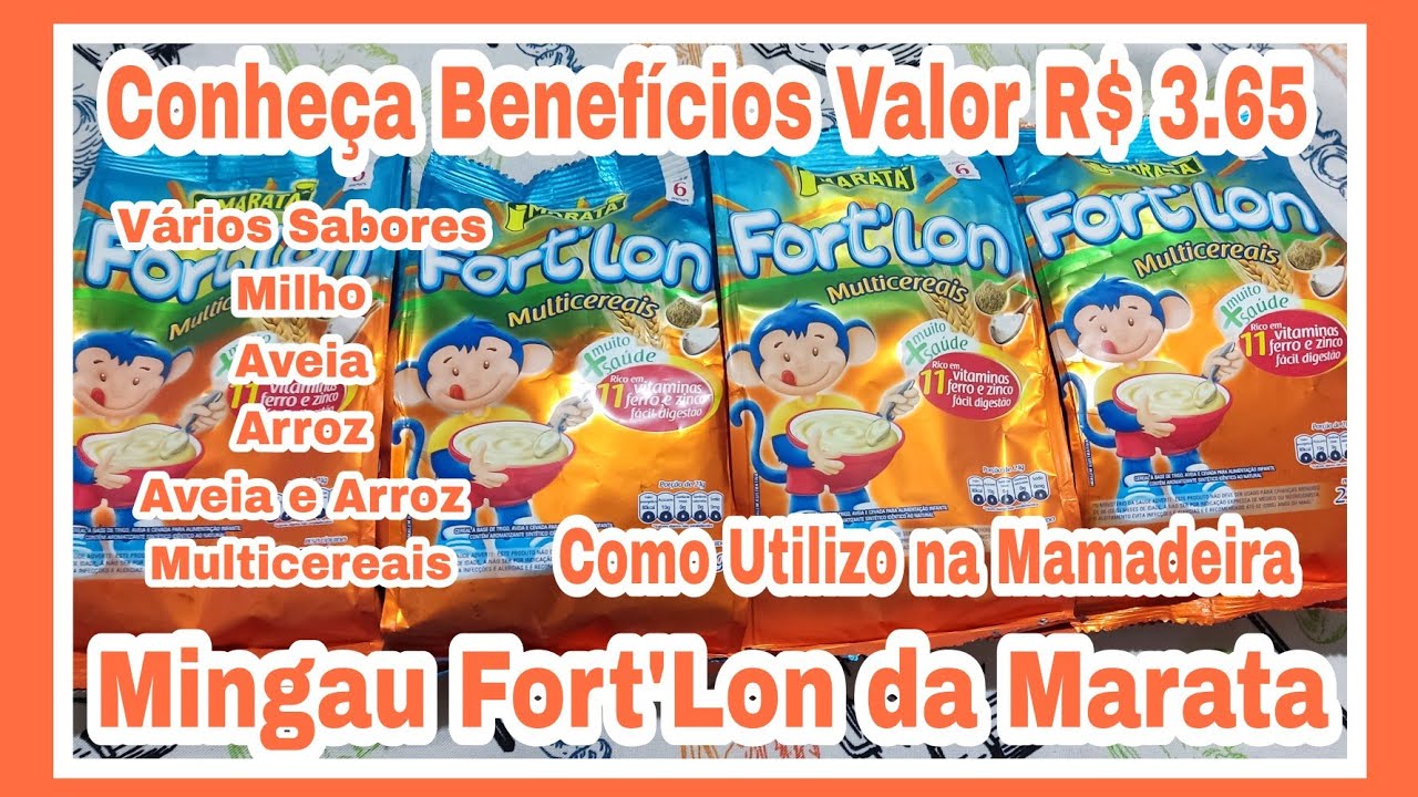FORT'LON MINGAU DA MARCA MARATA #Marata #Fortlon - YouTube