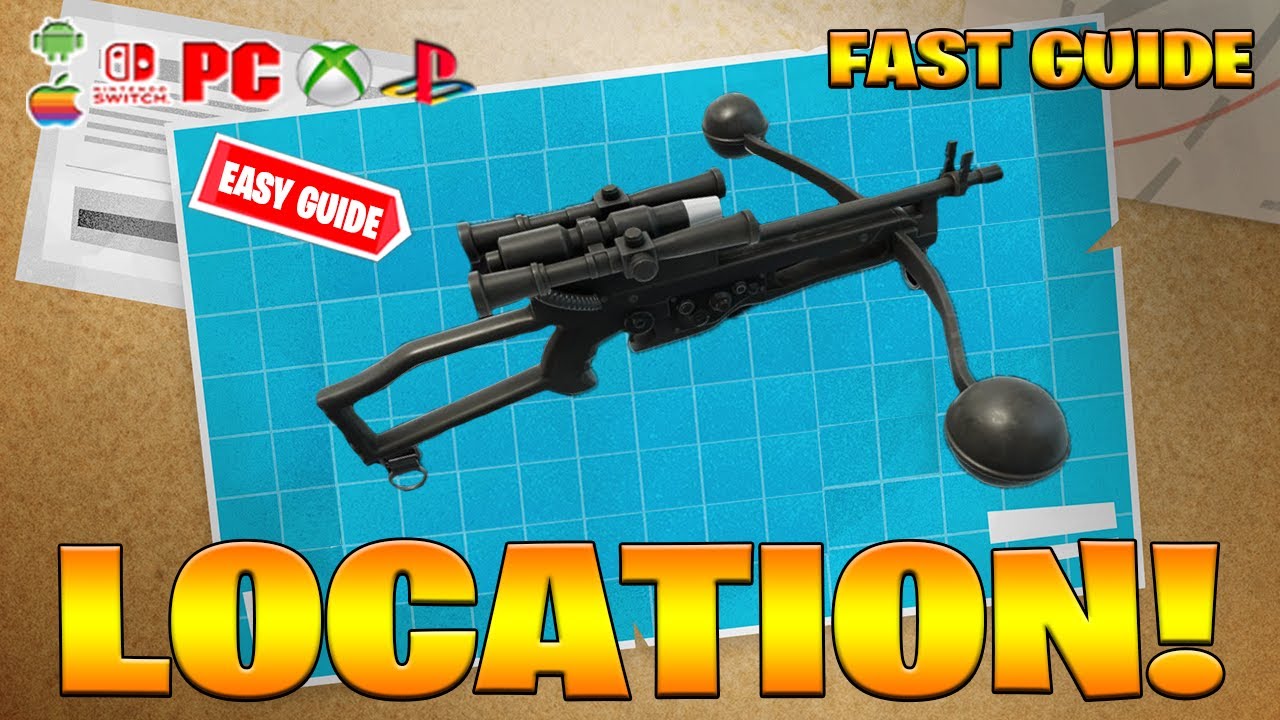 Where to find ALL Wookie Bowcaster Location in Fortnite! (How to Get ...