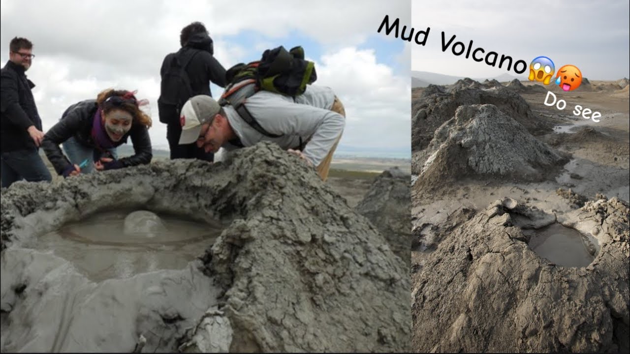 Do See MUD volcanoes in The Heaven / Azerbaijan City Tour / Very ...