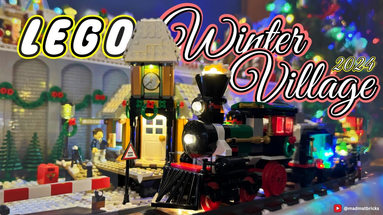Lego Winter Village Christmas 2024 - YouTube
