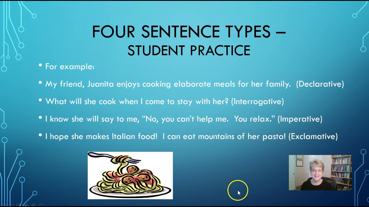Four Sentence Types & End Punctuation - YouTube