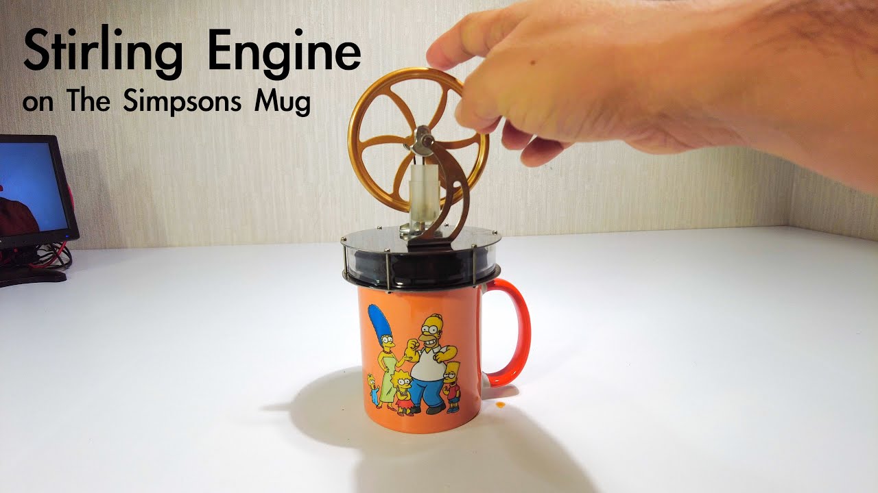 The Simpsons Stirling Engine Mug - Your Tea Time Companion #ASMR - YouTube