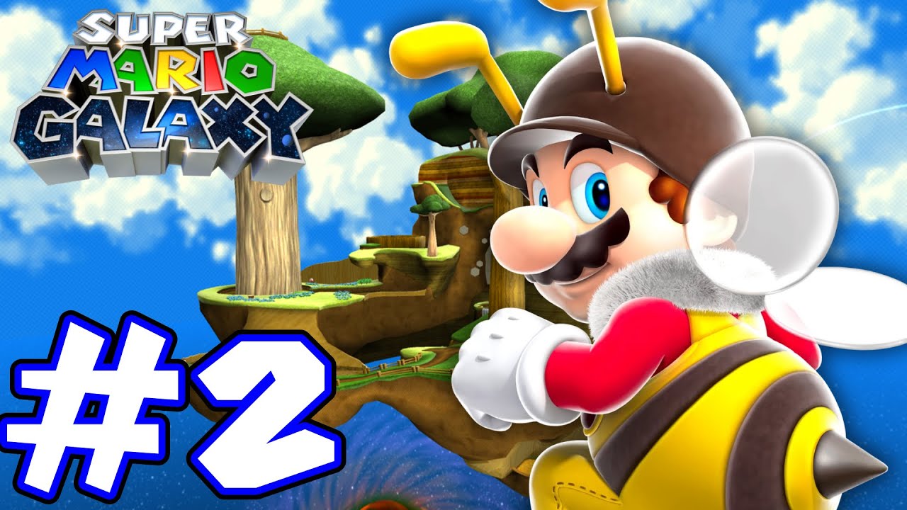 Le ROYAUME des ABEILLES! - Super Mario Galaxy #2 (Let’s Play FR) - YouTube