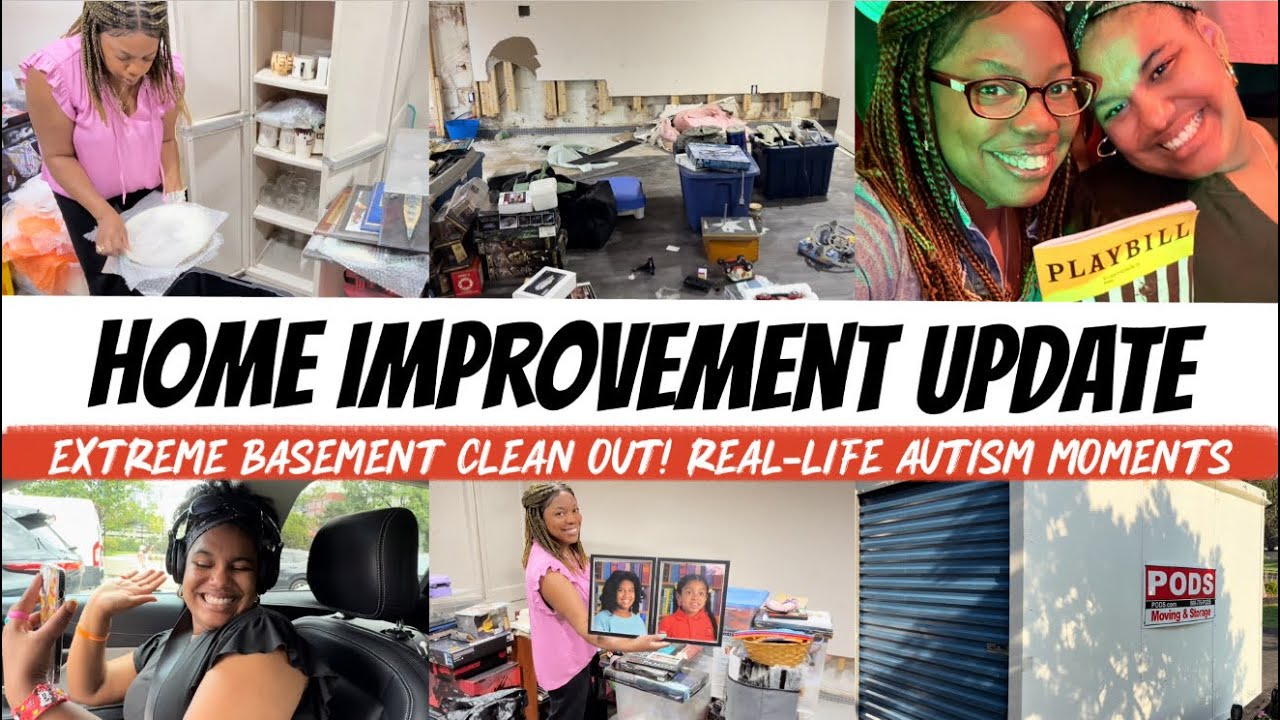 BASEMENT HOME IMPROVEMENT | REAL LIFE MOMENTS | OUR BIGGEST HOME ...