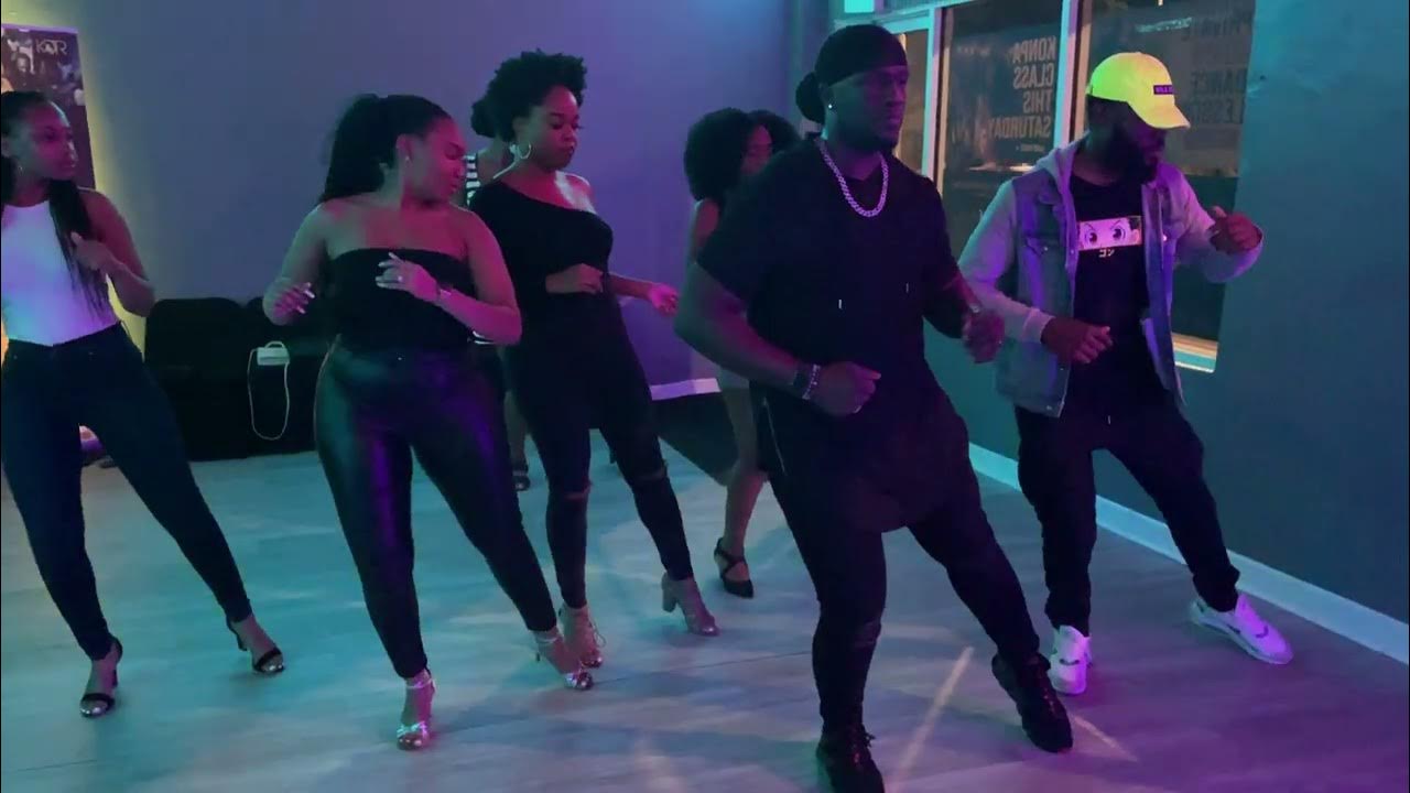 How to dance Konpa - Free Footwork Lessons at KOTR Dance Studio - YouTube