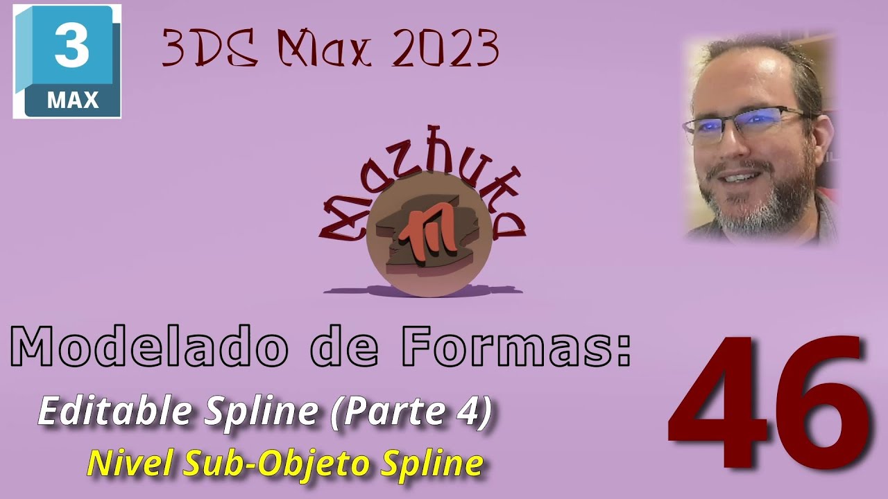 3DS MAX - 02 Modelado - 46 Formas: Geometry Rollout (Nivel Sub-objeto Spline) - YouTube