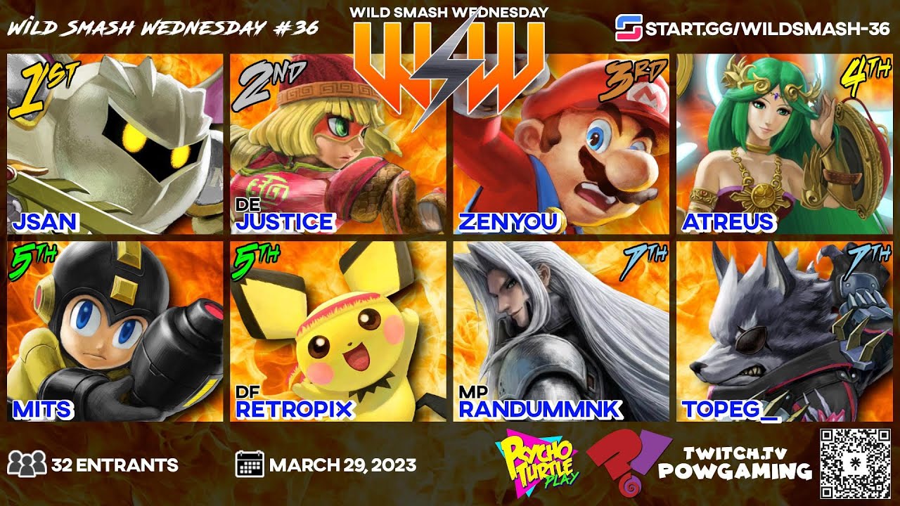 🐾Wild Smash Wednesday #36🐾 ft. Zenyou, Justice, Jsan, Atreus, RandumMNK ...