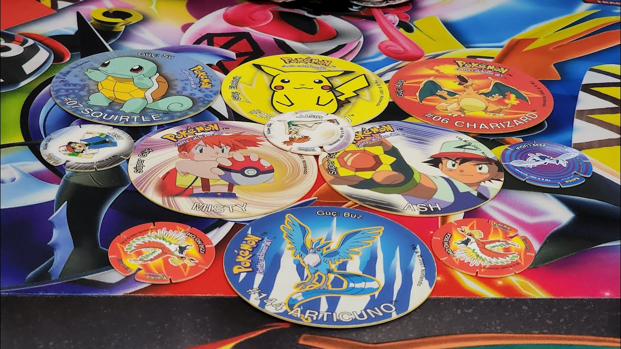 Pokemon Taso Koleksiyonum #3: DEV Taso (Tazo Collection) - YouTube