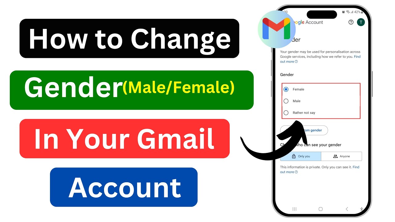 how to change gender in gmail account | how to change gmail account ...