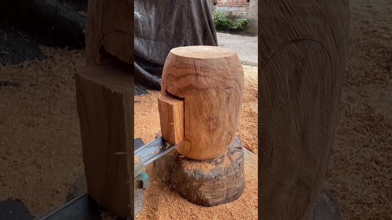 Chinese Woodworking Projects Wood Carving and Sculpting - YouTube