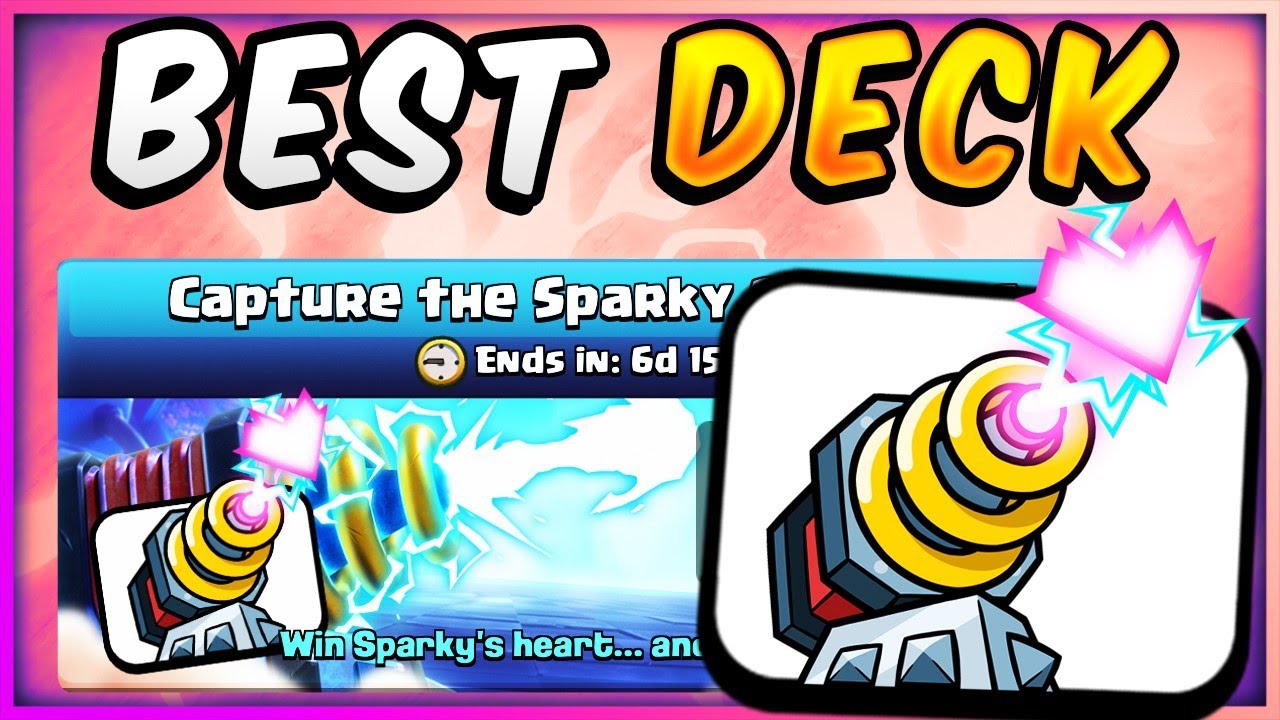 CAPTURE THE SPARKY CHALLENGE in CLASH ROYALE! - YouTube