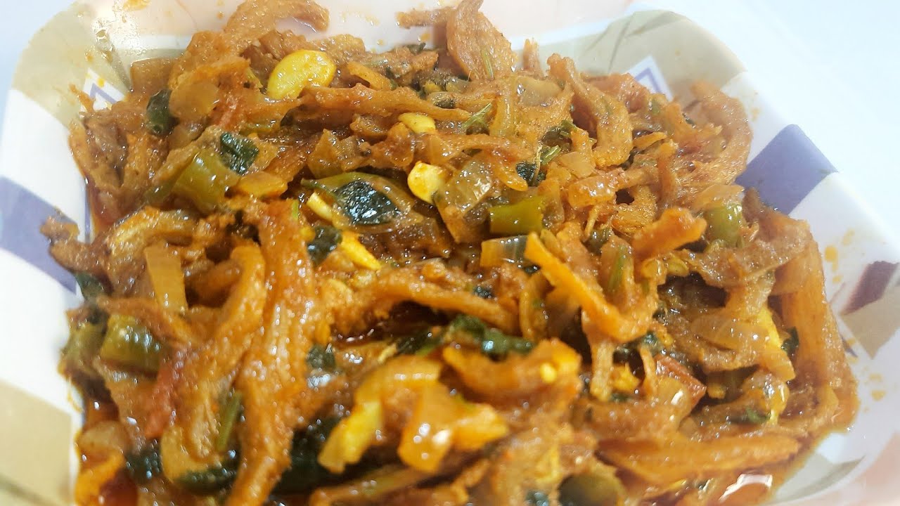 Suke Bombil Recipe | Bombil Masala Recipe | Bombay duck Recipe | Bombil ...