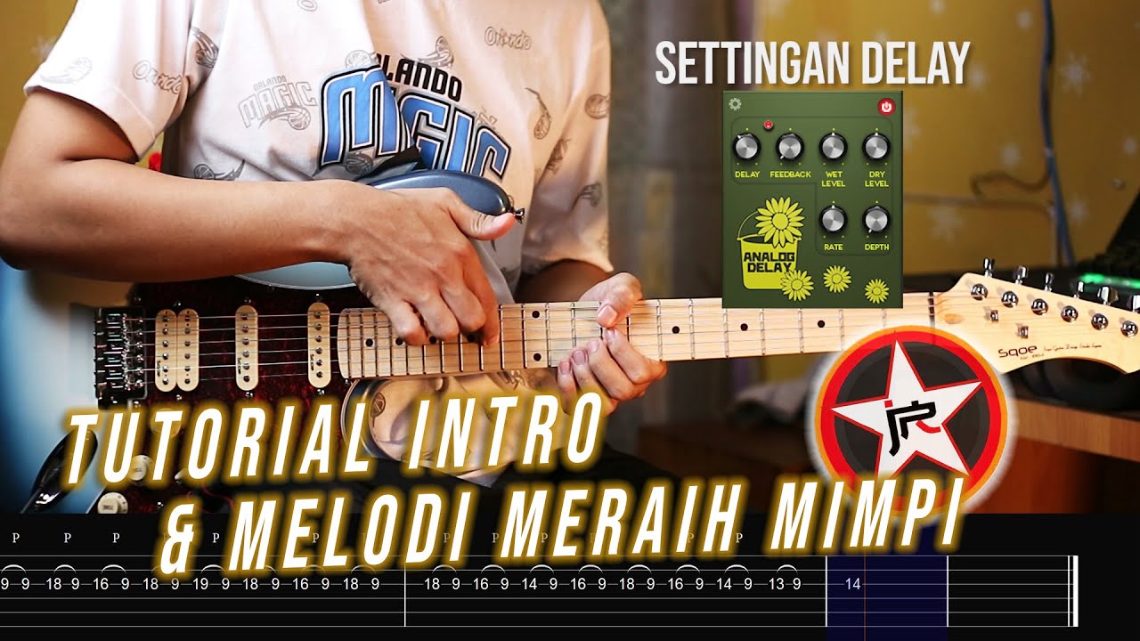 J-Rocks - Meraih Mimpi Intro & Melodi Gitar Tutorial + Tab - YouTube