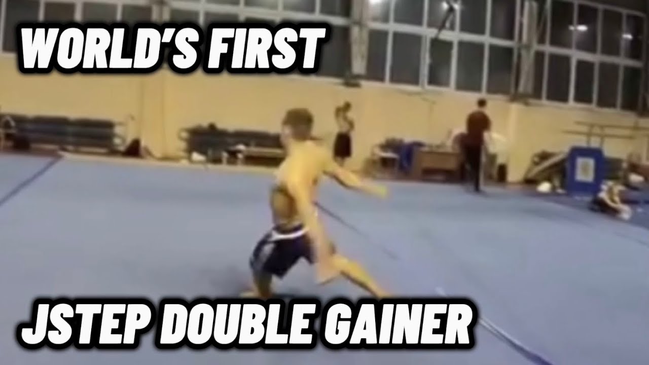 World’s First Jstep Double Gainer- Alexander Titarenko (Sept. 11, 2018 ...