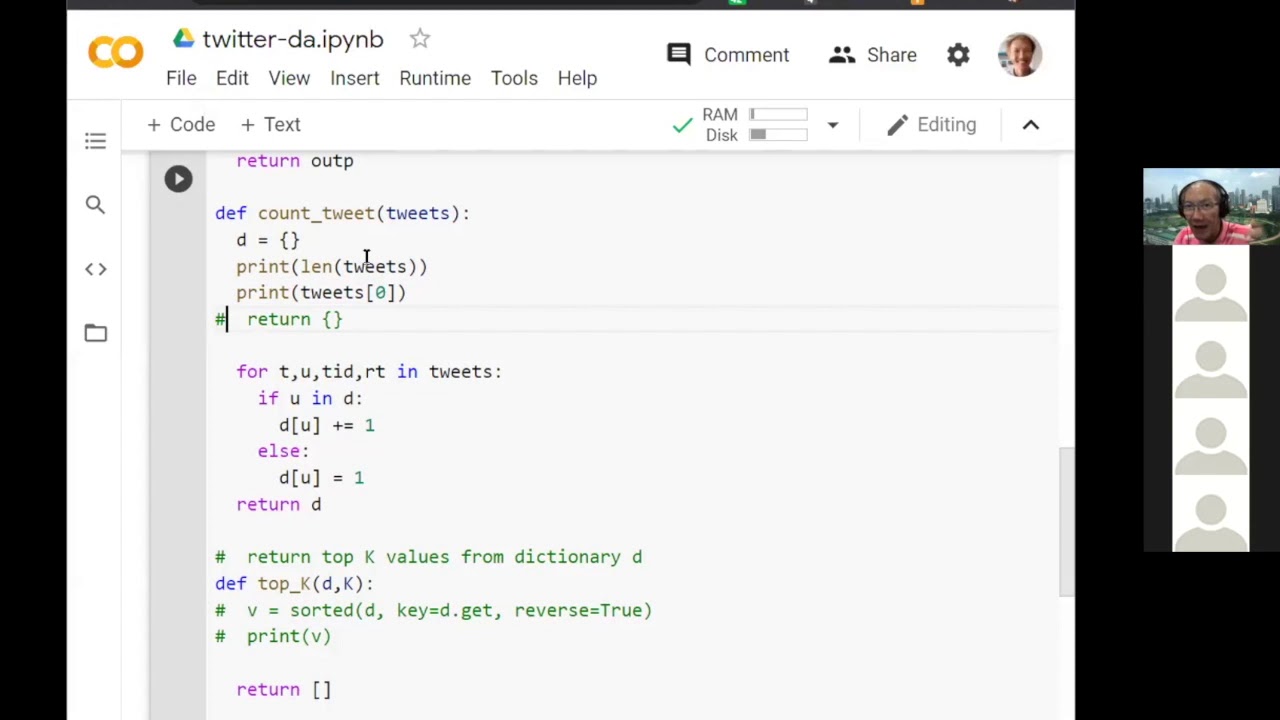 Learn To Code Python Homework 12 Twitter Data Analytics Youtube 8540
