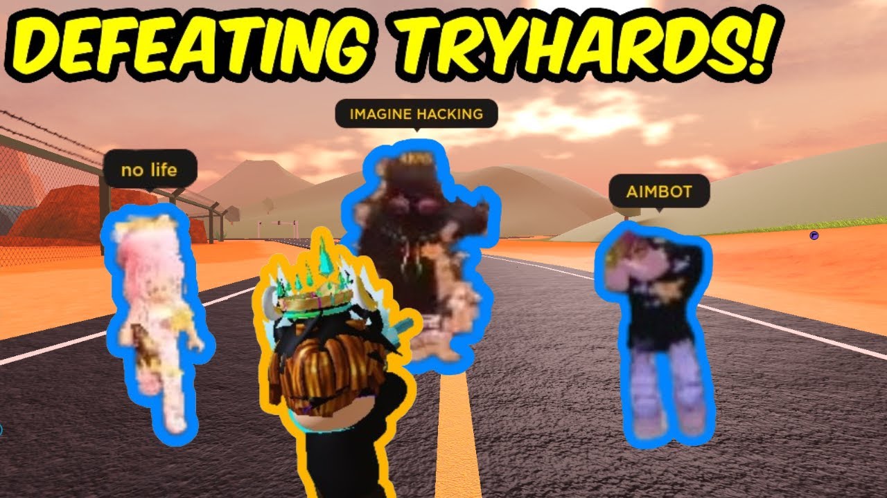 DEFEATING TRYHARD COPS in Roblox Jailbreak! - YouTube