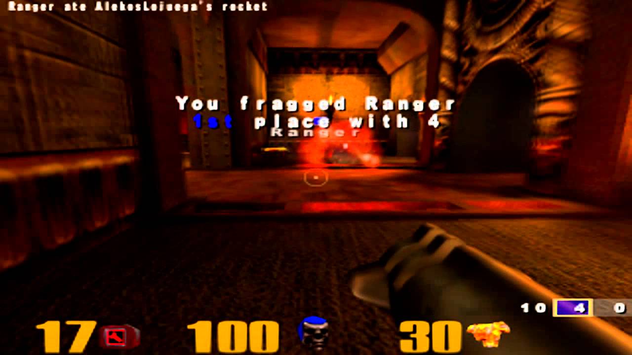 QUAKE 3 ARENA NIVEL 1: RANGER MAP - YouTube