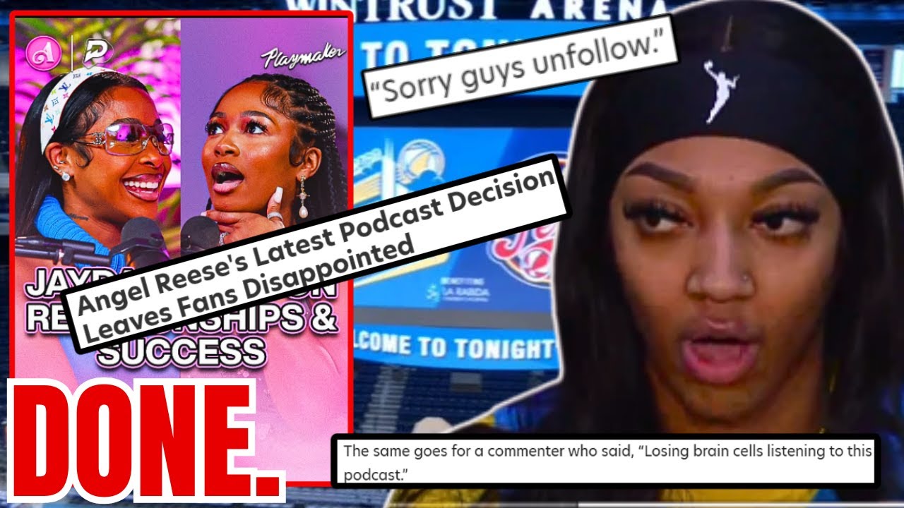 Angel Reese Fans are FED UP! Latest Podcast Has Them UNFOLLOWING the ...