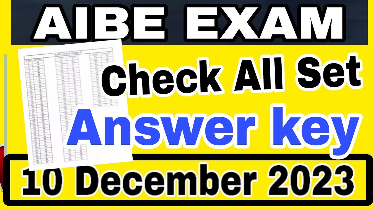 AIBE 18 Exam Solution 2023 AIBE 10th December 2023 Solution AIBE Exam aibe-18-exam-solution-2023-aibe-10th-december-2023-solution-aibe-exam