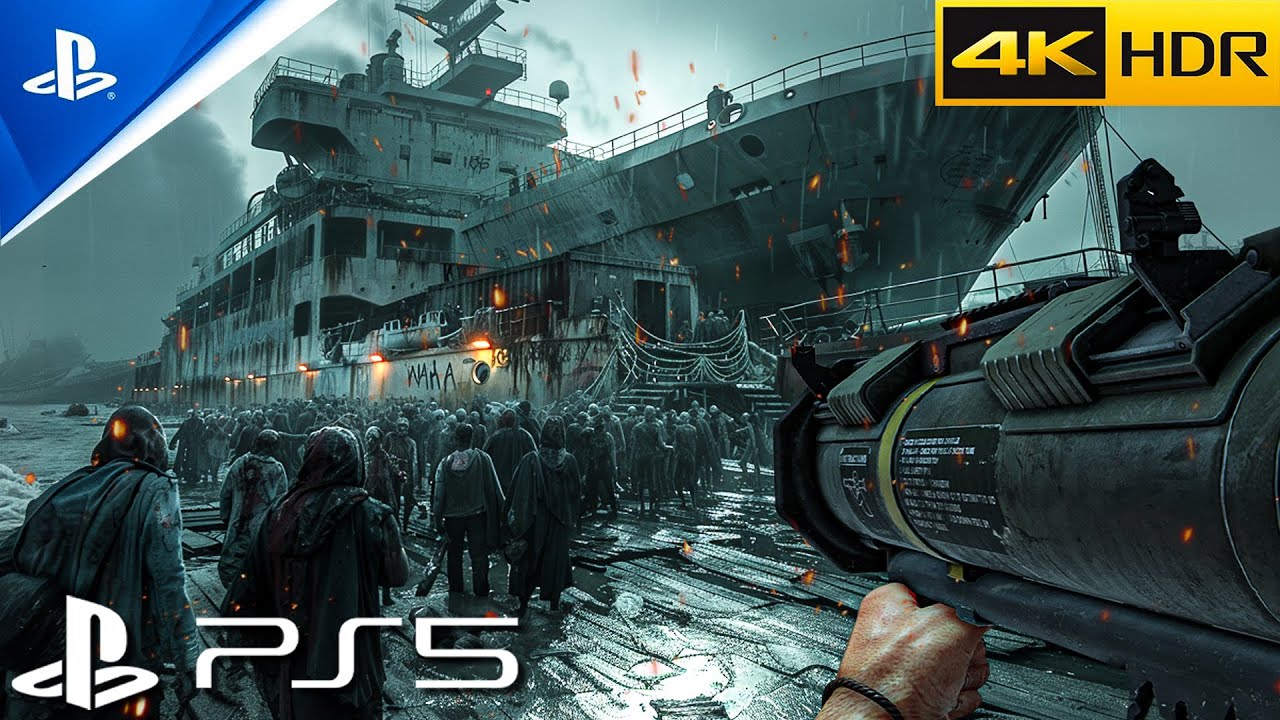 CRUISE SHIP OUTBREAK (PS5) Immersive ULTRA Graphics Gameplay [4K60FPS ...