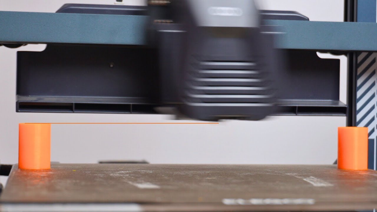 How Far can a 3D Printer "Bridge" at Fast Speed - YouTube