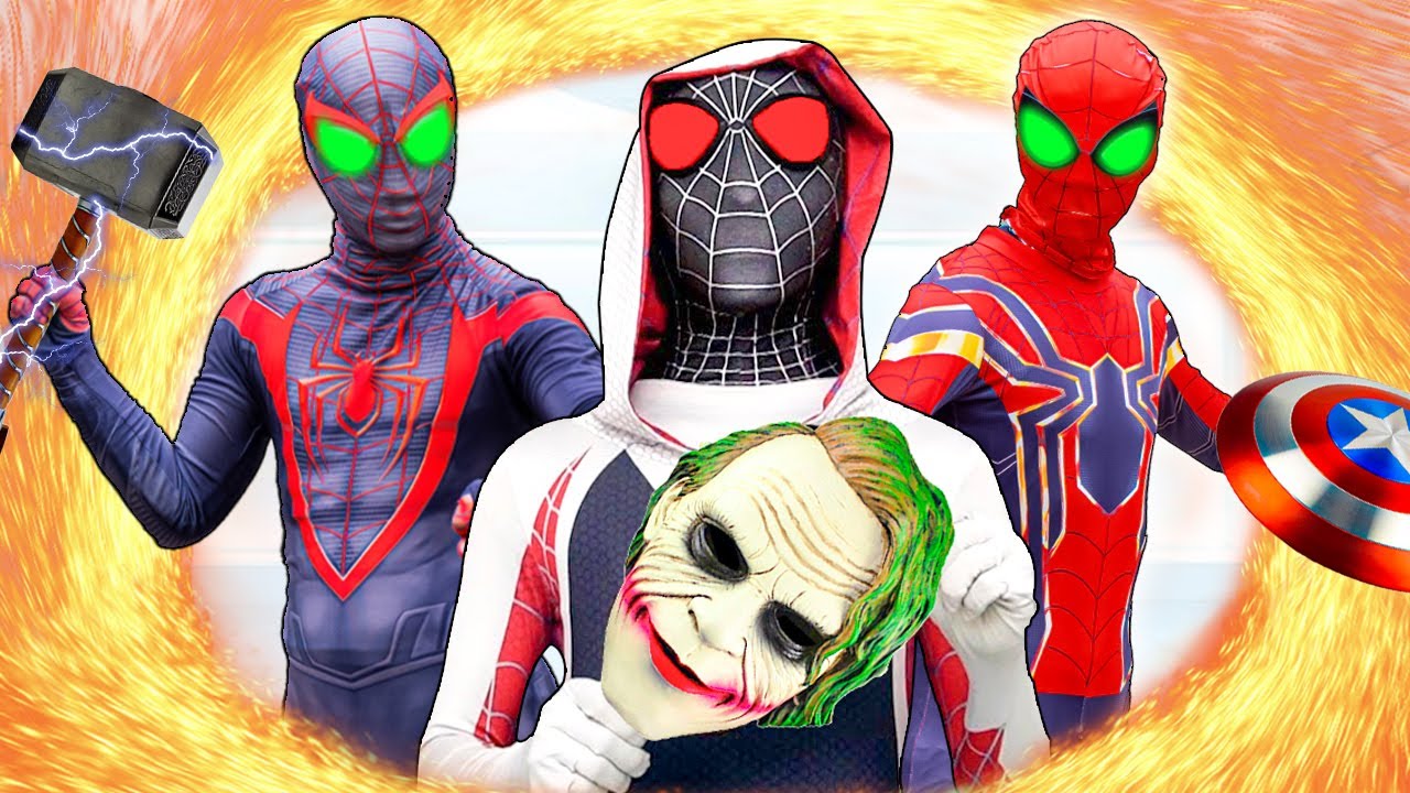 TEAM SPIDER MAN in REAL LIFE #67 | Marvel's Spider-Man - Five Nights At ...