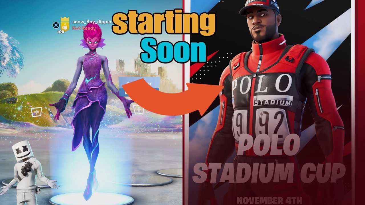 Polo Stadium Cup- Fortnite Live stream - YouTube
