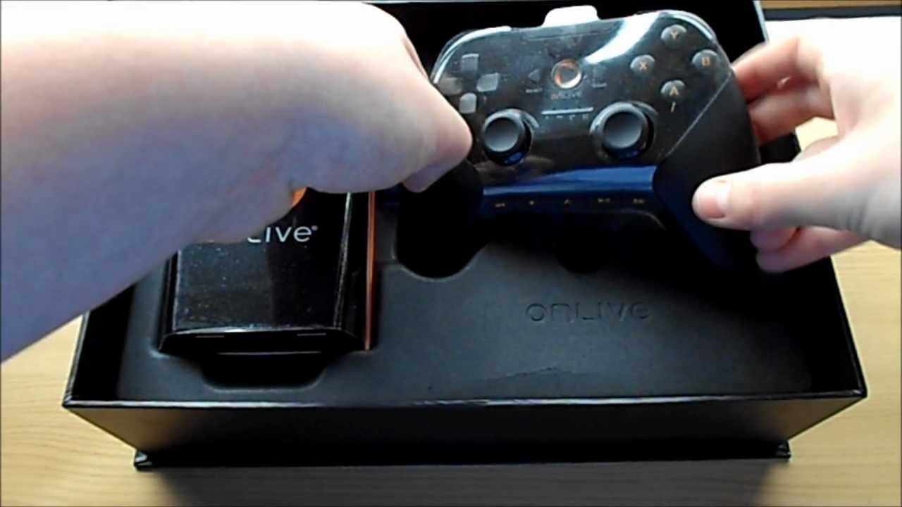 OnLive MicroConsole Game System Review - YouTube